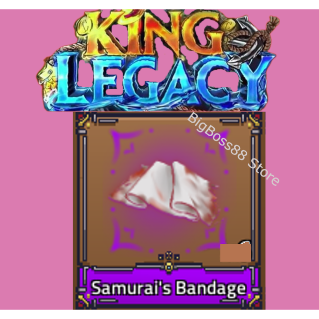 x40 Samurai Bandage - King Legacy - Other Game Item - Gameflip