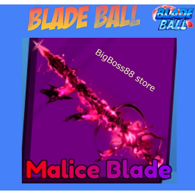 Malice Blade - Blade Ball - Blade Ball Game Item - Gameflip