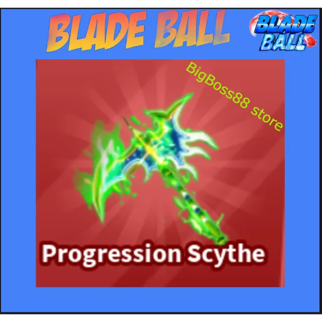 Progression Scythe - Blade Ball - Blade Ball Game Item - Gameflip