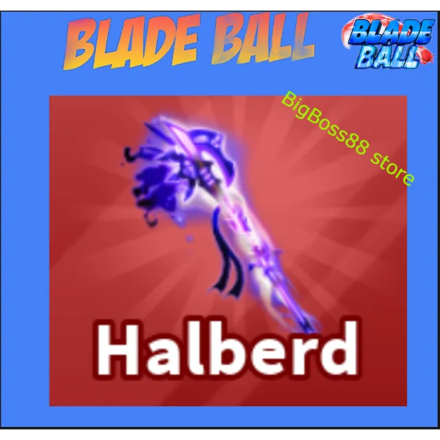 Halberd - Blade Ball - Blade Ball Game Item - Gameflip