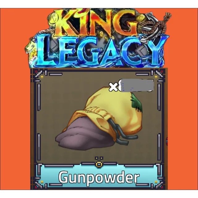 x400 Gun Powder - King Legacy - Other Game Item - Gameflip