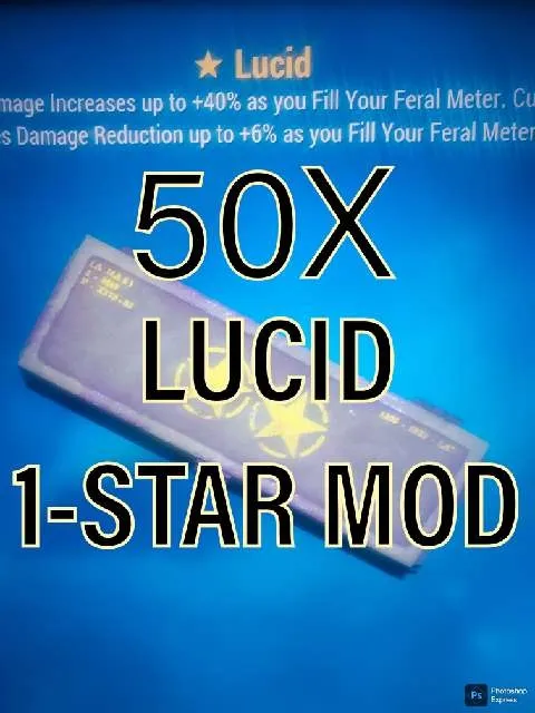 Lucid Mods 50 - Fallout 76 Game Item - Gameflip
