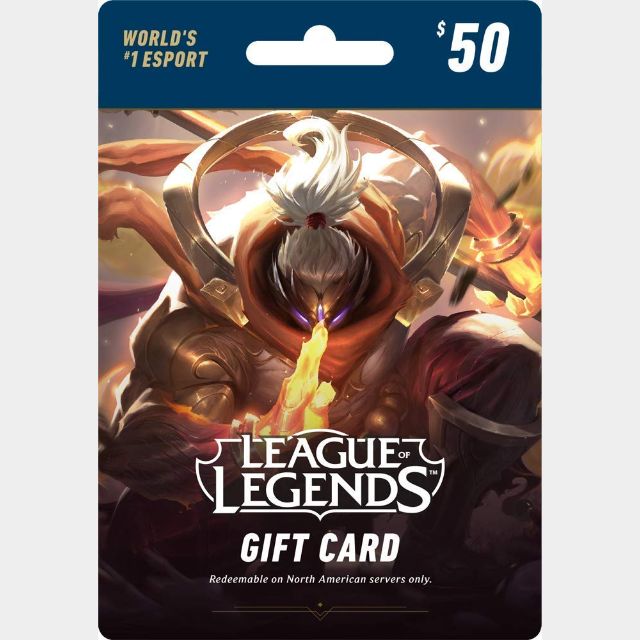 $50.00 League of Legends (Automatic Delivery) - Other Gift Cards - Gameflip