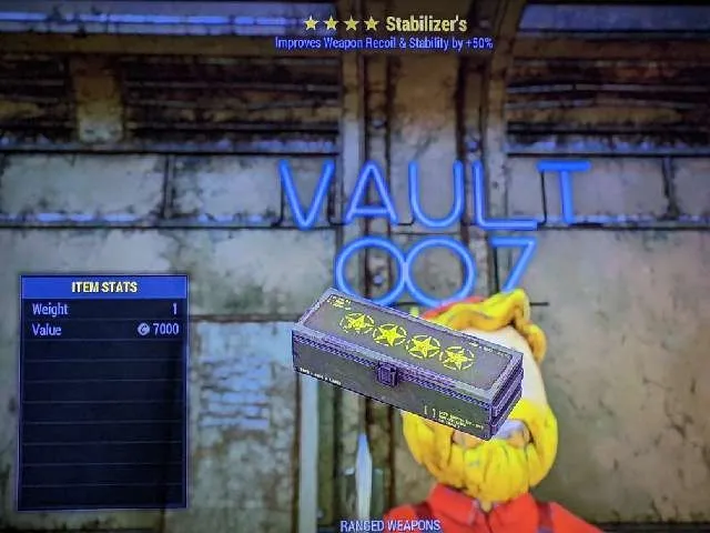 Stabilizer Mod - Fallout 76 Game Items - Gameflip