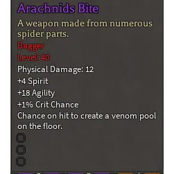 Rune Slayers - Arachnids Bite 3rs - Game Item - Gameflip
