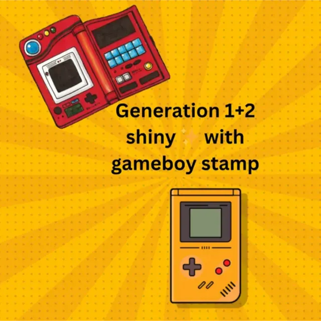 Shiny Gameboy pokemons - Pokemon Scarlet & Violet Game Item - Gameflip