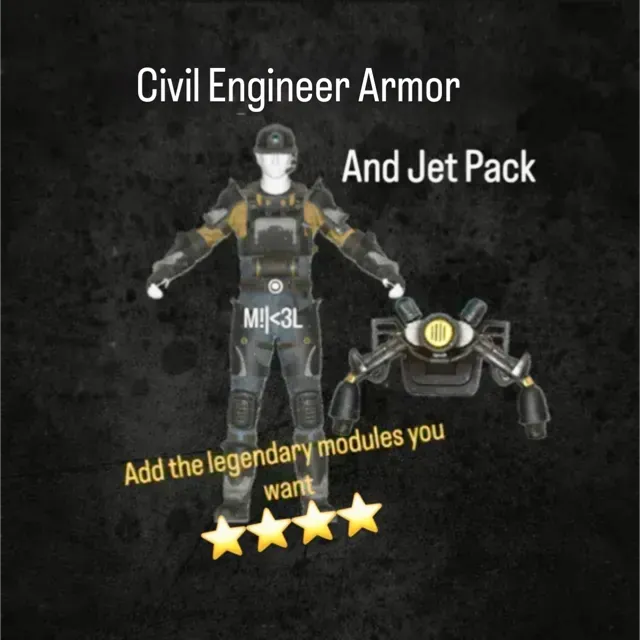 Civiel Engineer Armor - Fallout 76 Game Item - Gameflip