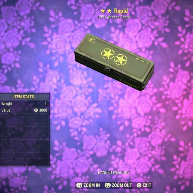 Rapid Mod Box - Fallout 76 Game Items - Gameflip