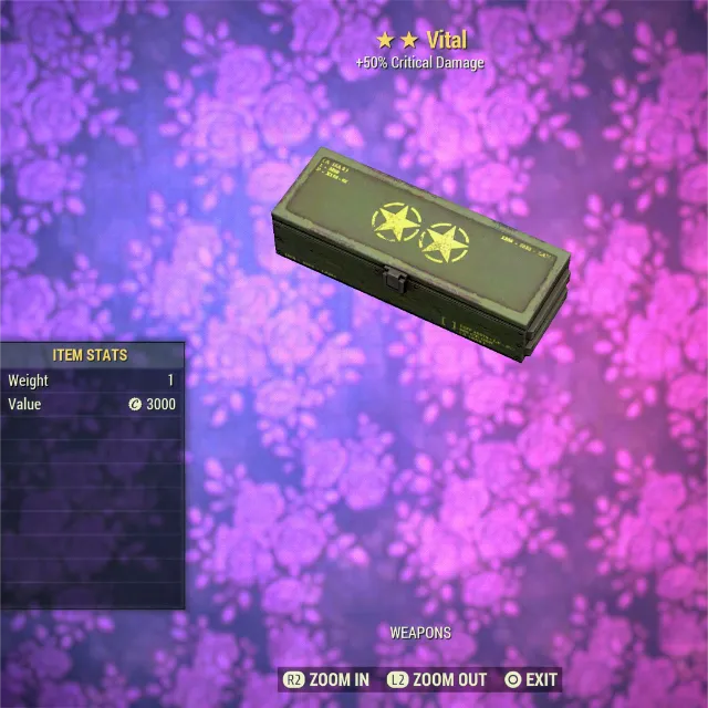 Vital Mod Box - Fallout 76 Game Items - Gameflip