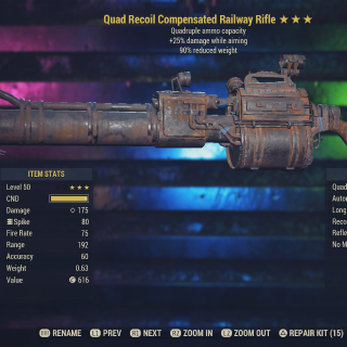 Weapon | Quad 25DWA RW Railway - Game Items - Gameflip