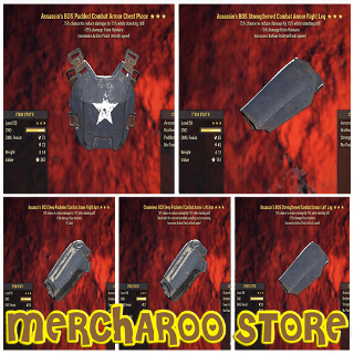 PSA BOS Combat Armor Set - Game Items - Gameflip