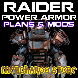 Raider Power Armor Plans + Mods - Game Items - Gameflip