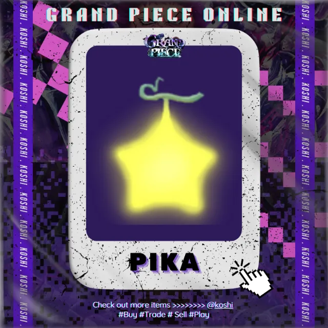 GPO - PIKA - GRAND PIECE ONLINE - Grand Piece Online Game Items - Gameflip