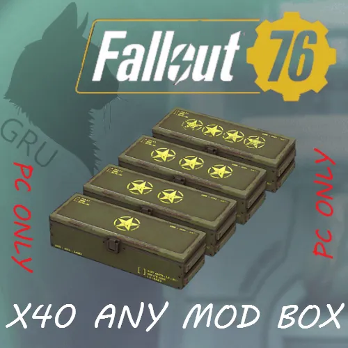 X40 any mod box of your choise (1-4 stars) - Fallout 76 Game Item ...