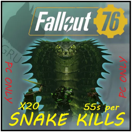 Gleaming depths Raid - Last boss Kills x20 - Fallout 76 Game Item ...