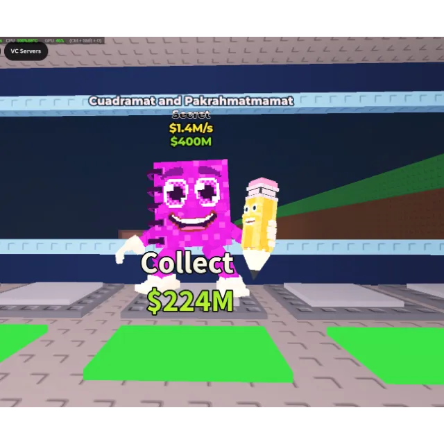 Cuadramat and pakrahmatmamat - Steal a Brainrot Game Item - Gameflip