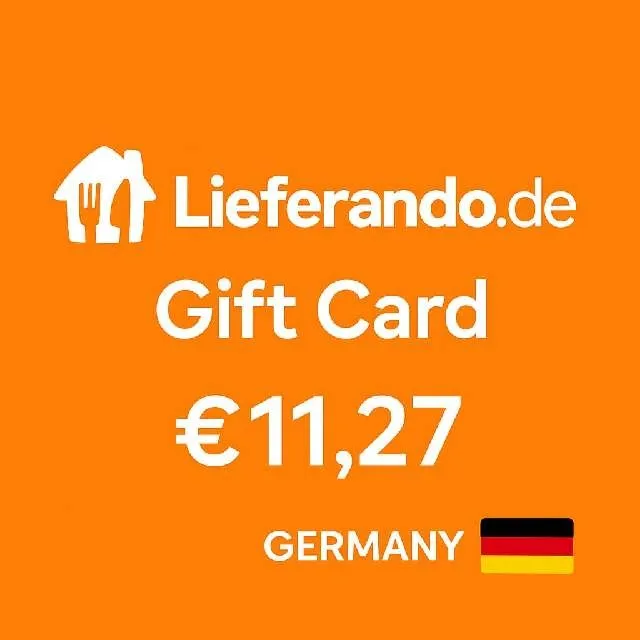 €11.27 Lieferando Gift Card (Germany Only) - Other Gift Card - Gameflip