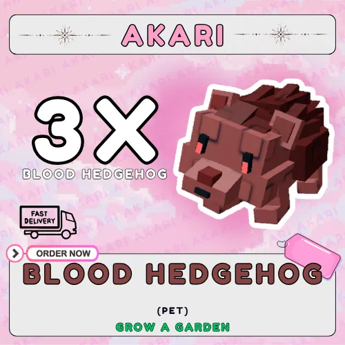 Blood Hedgehog - Other - Gameflip