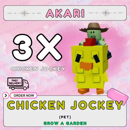 Chicken Jockey - Grow A Garden - Game Item - Gameflip