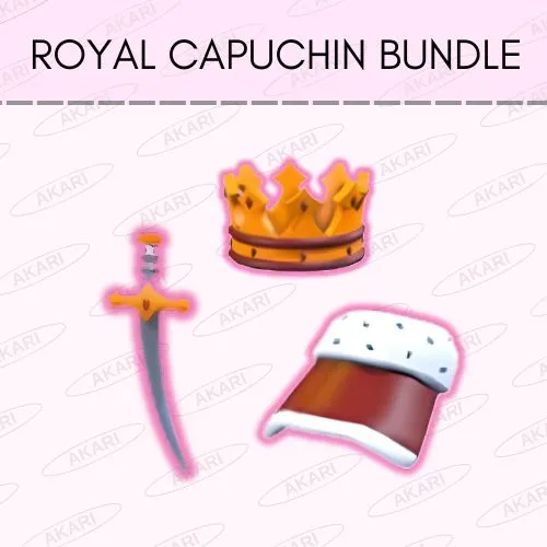 Royal Capuchin Crown, Royal Capuchin Cape and Royal Capuchin Saber Pin ...