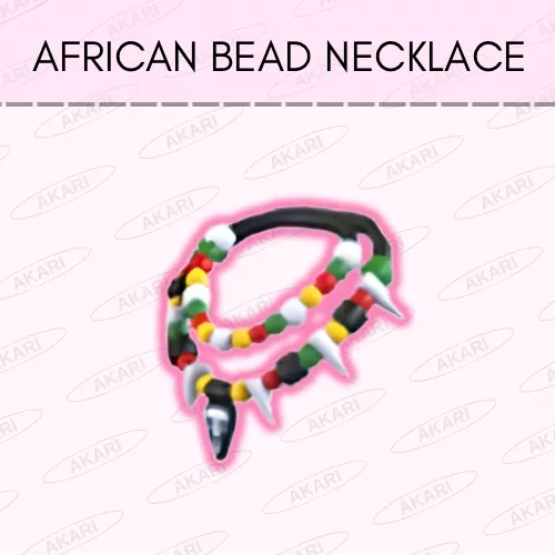 African Bead Necklace - Adopt Me Game Item - Gameflip