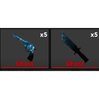 Mm2 ghost set x5 - Game Items - Gameflip