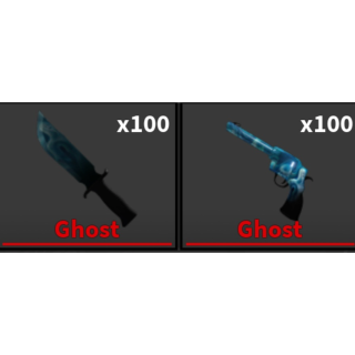 Mm2 Ghost Set x100 - Game Items - Gameflip