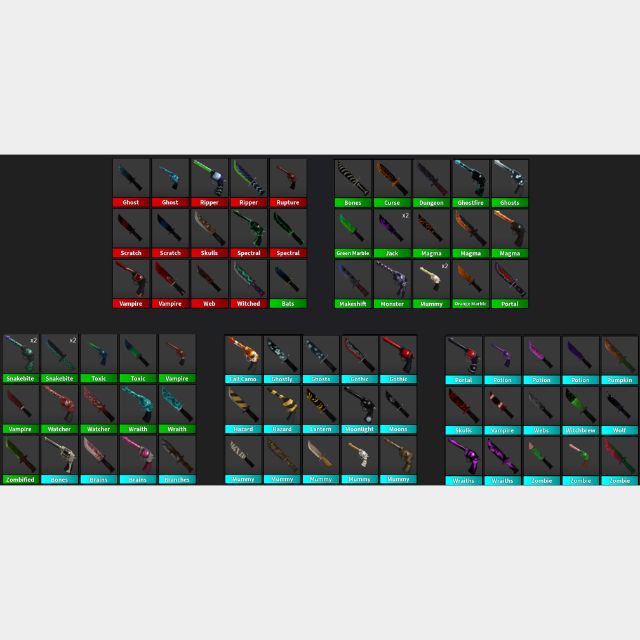 Mm2 Collectible Set/ Inventory - Game Items - Gameflip