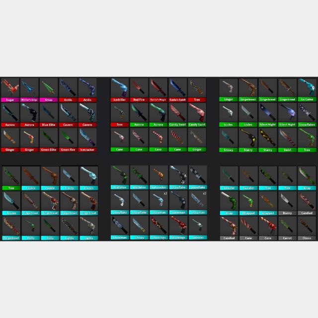 Mm2 Collectible Set/ Inventory - Game Items - Gameflip