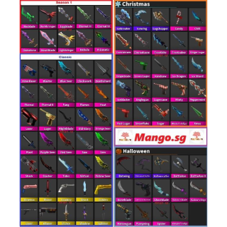 Mm2 Small Set - Game Items - Gameflip