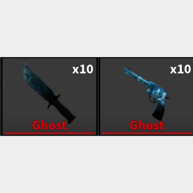 Mm2 Ghost Set x10 - Game Items - Gameflip