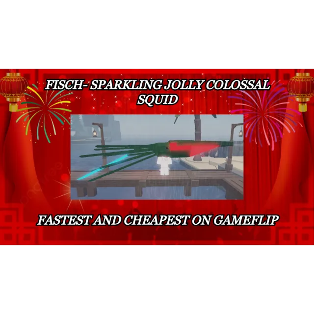 Sparkling Jolly Colossal Squid | Fisch - Other Game Items - Gameflip