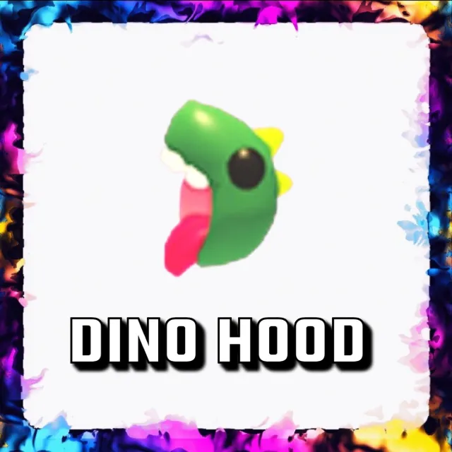 DINO HOOD ADOPT ME - Adopt Me Game Item - Gameflip