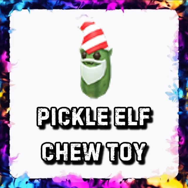 PICKLE ELF CHEW TOY ADOPT ME - Adopt Me Game Item - Gameflip