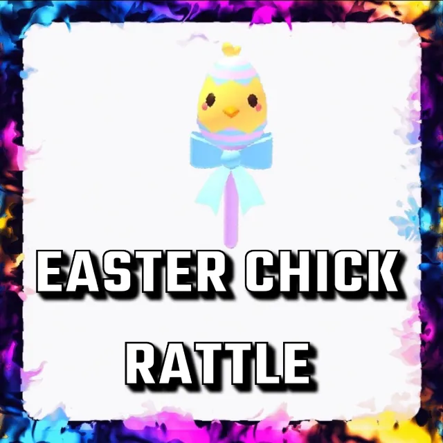 EASTER CHICK RATTLE ADOPT ME - Adopt Me Game Item - Gameflip