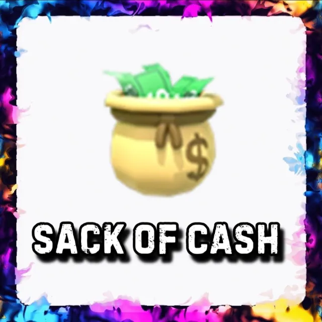 SACK OF CASH ADOPT ME - Adopt Me Game Item - Gameflip