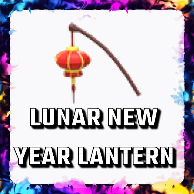 LUNAR NEW YEAR LANTERN ADOPT ME - Adopt Me Game Items - Gameflip