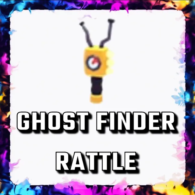 GHOST FINDER RATTLE ADOPT ME - Adopt Me Game Item - Gameflip