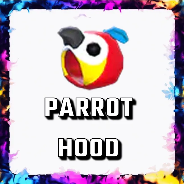 PARROT HOOD ADOPT ME - Adopt Me Game Item - Gameflip