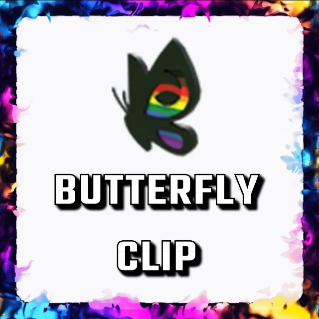 BUTTERFLY CLIP ADOPT ME - Adopt Me Game Item - Gameflip