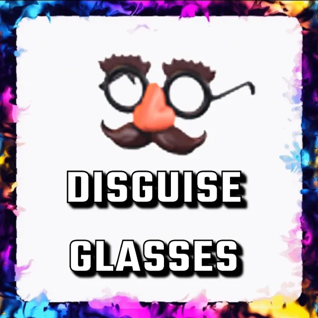 DISGUISE GLASSES ADOPT ME - Adopt Me Game Items - Gameflip