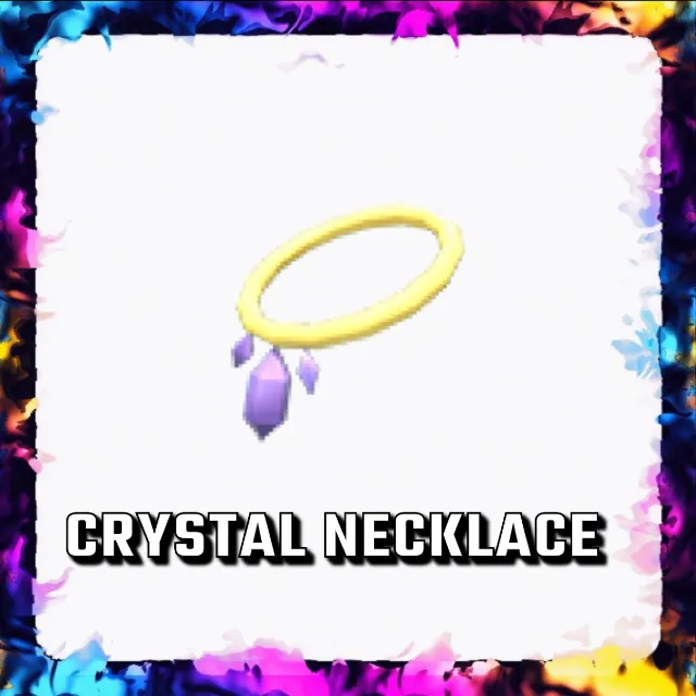 CRYSTAL NECKLACE ADOPT ME - Adopt Me Game Items - Gameflip