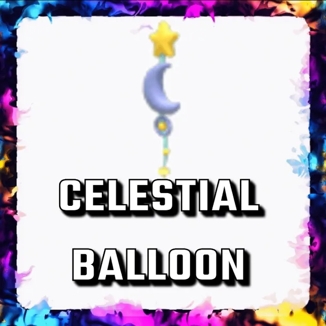 CELESTIAL BALLOON ADOPT ME - Adopt Me Game Item - Gameflip