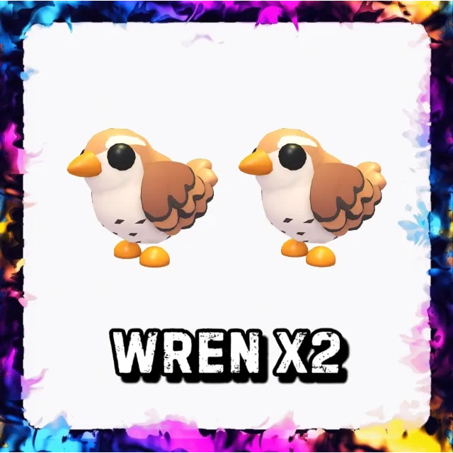WREN x2 ADOPT ME - Adopt Me Game Item - Gameflip