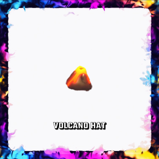 VOLCANO HAT ADOPT ME - Game Items - Gameflip
