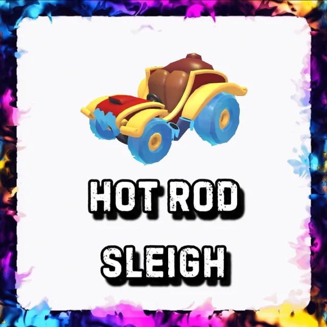HOT ROD SLEIGH ADOPT ME - Adopt Me Game Item - Gameflip