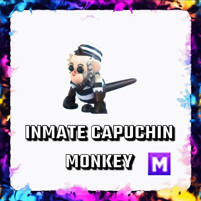 INMATE CAPUCHIN MONKEY M ADOPT ME - Roblox Game Items - Gameflip INMATE CAPUCHIN MONKEY M ADOPT ME - Roblox Game Items - Gameflip