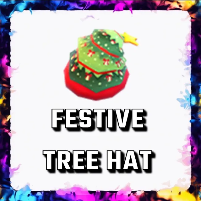 FESTIVE TREE HAT ADOPT ME - Adopt Me Game Items - Gameflip