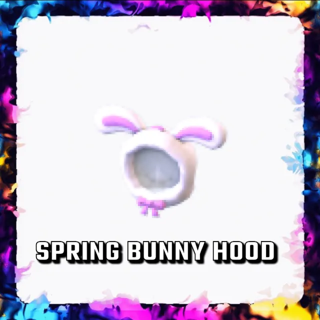 SPRING BUNNY HOOD ADOPT ME - Adopt Me Game Item - Gameflip