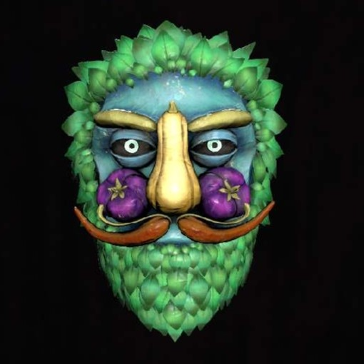 Glowing Veggie Man Mask - Fallout 76 Game Item - Gameflip
